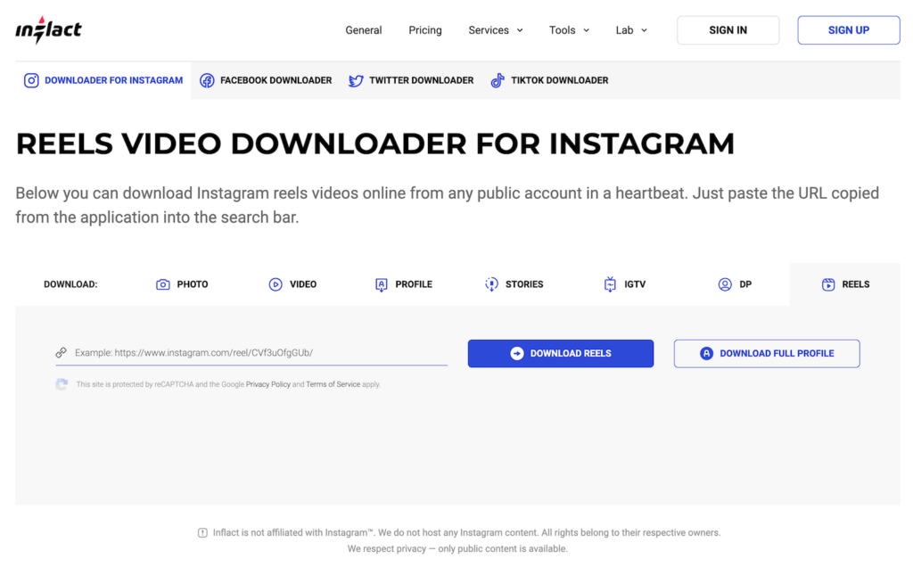How to download Instagram Reels? - Speed.is