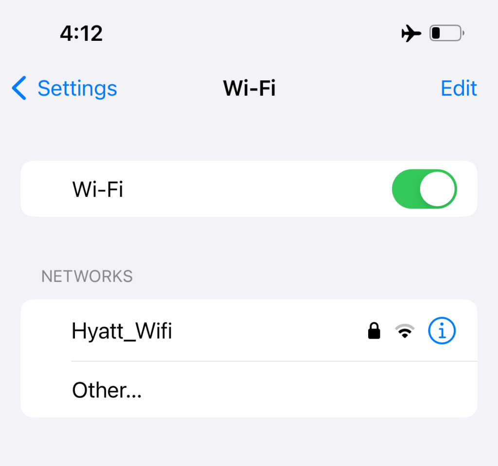 How to use Hyatt Wi-Fi? - Speed.is