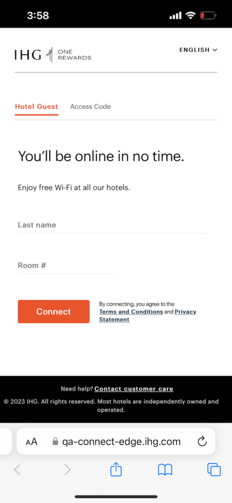 How to use IHG Wi-Fi? - Speed.is