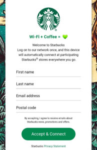 How to use Starbucks Wi-Fi? - Speed.is