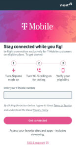 How to use T-Mobile In-Flight Wi-Fi? - Speed.is